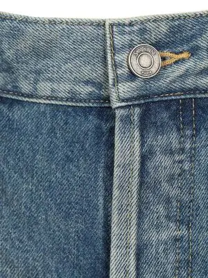 Saint Laurent 90's High-rise Cropped Slim Jeans - Medium Blue