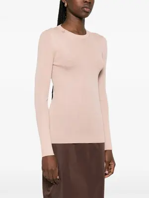 Prada Ribbed Long Sleeve Crewneck Jumper - No