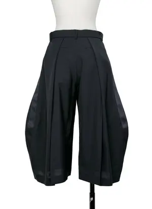 Sacai Wide-leg Cropped Trousers
