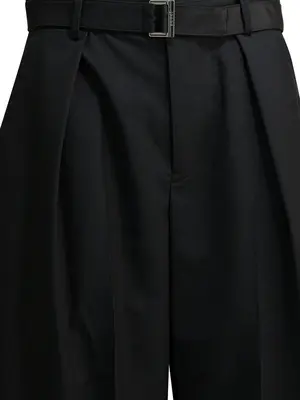 Sacai Wide-leg Cropped Trousers