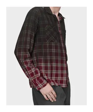 MAISON MARGIELA Ombre Plaid Buttoned Shirt
