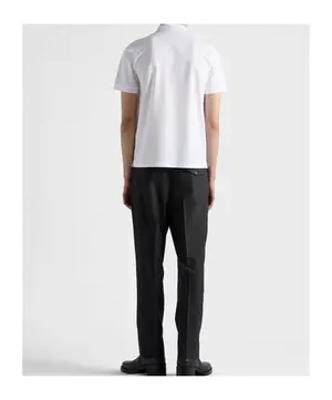 Prada Piqué Polo Shirt