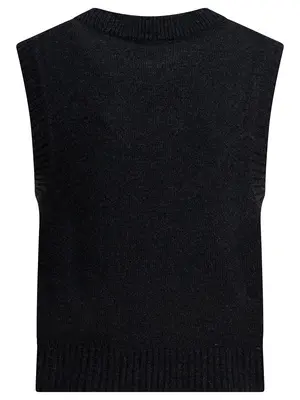 GANNI Graphic Dog Knit Jumper - Black