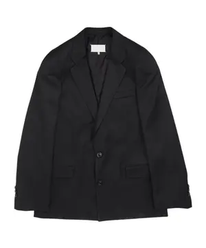 MAISON MARGIELA Single-breasted Tailored Blazer - Black