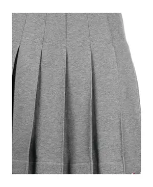 Thom Browne High-low Hem Pleated Skirt