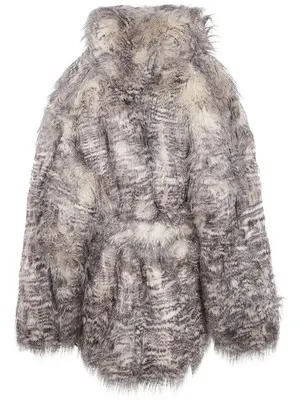 ENTIRE STUDIOS Belted Shearling Coat
