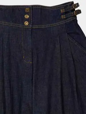 Zimmermann Rebellion High-waisted Pleated Jeans