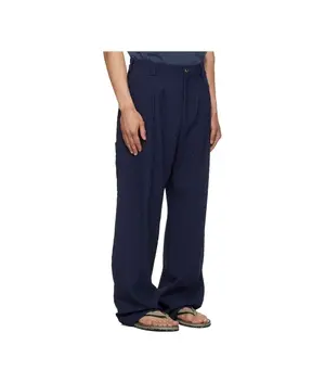 KIKO KOSTADINOV Navy Noro Trousers