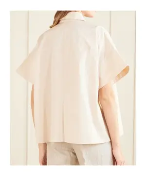 Co Cotton-poplin Shirt With Oversized Chest Pocket - White