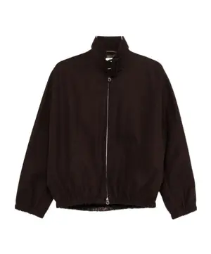 COURREGES Courrèges Zip-up Jacket With Stand Collar And Buckle Detail