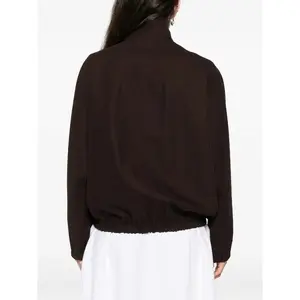 COURREGES Courrèges Zip-up Jacket With Stand Collar And Buckle Detail