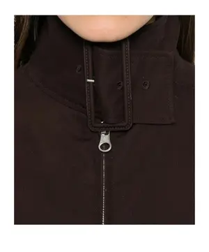 COURREGES Courrèges Zip-up Jacket With Stand Collar And Buckle Detail