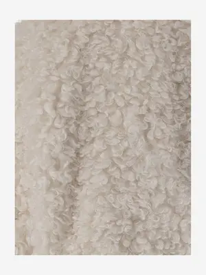 STAND STUDIO Samara Faux Fur Jacket - Nude