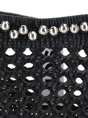 OSOI Lip Shoulder Bag - Black
