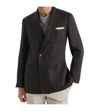 Brunello Cucinelli Double Breasted Blazer
