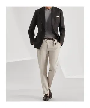 Brunello Cucinelli Double Breasted Blazer