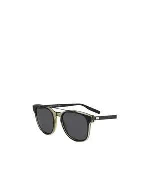 Dior Logo Detail Sunglasses - Black