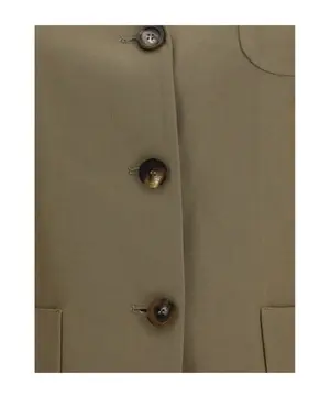Fabiana Filippi Single-breasted Patch-pocket Blazer