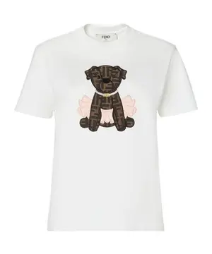 Fendi Patched T-shirts For Women