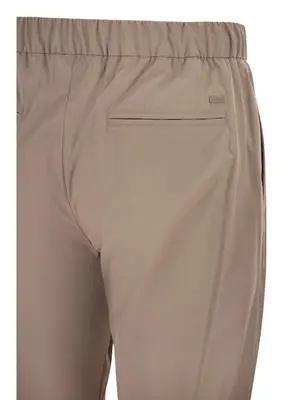 Herno Straight-leg Trousers With Drawstring Detail