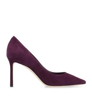JIMMY CHOO Romy Pointed Toe Stiletto Pumps - Red