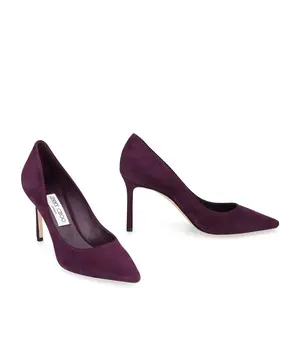 JIMMY CHOO Romy Pointed Toe Stiletto Pumps - Red