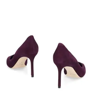 JIMMY CHOO Romy Pointed Toe Stiletto Pumps - Red