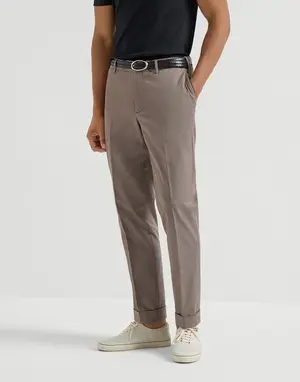 Brunello Cucinelli Tailored Tapered-leg Trousers - Hazelnut