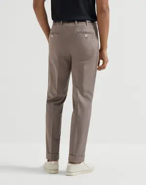 Brunello Cucinelli Tailored Tapered-leg Trousers - Hazelnut