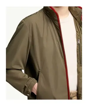 Moncler Sayan Zip-up Jacket With Detachable Hood - Green