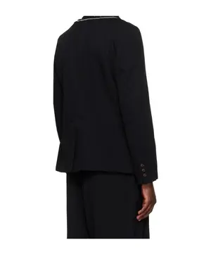Comme Des Garçons Tailored Zipped Jacket