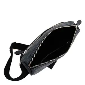 Emporio Armani Dark Gray Logo Satchel