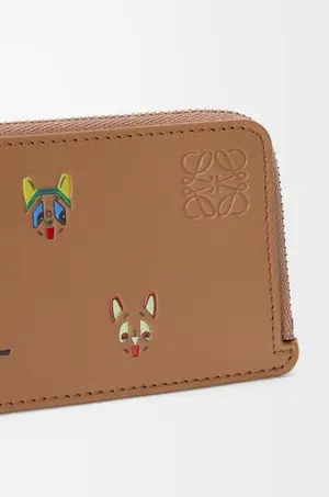 Loewe Zipped Animals-print Wallet