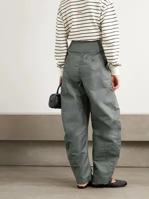 J.W.ANDERSON High-waisted Wide-leg Pleated Trousers