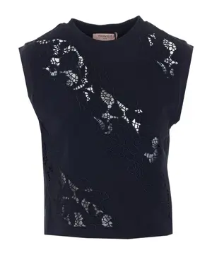 Twinset Embroidered Tops