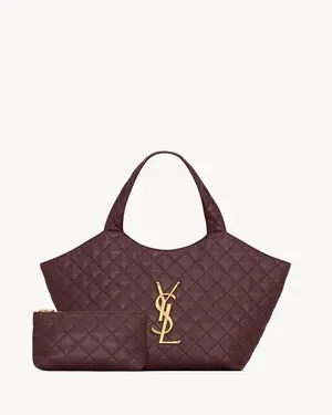 Saint Laurent Icare Quilted Medium Tote Bag