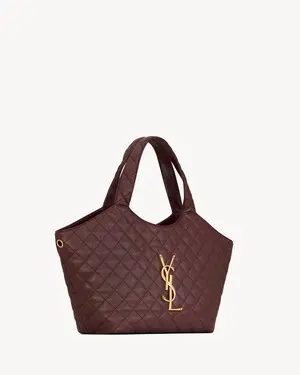 Saint Laurent Icare Quilted Medium Tote Bag