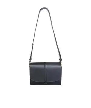 A.p.c. Calf Leather Crossbody Bag