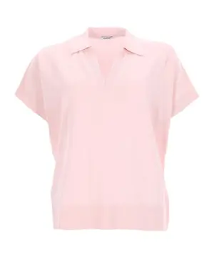 Aspesi Short Sleeve Knitted Top