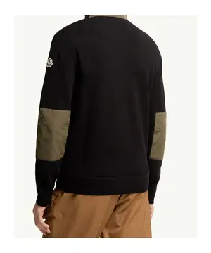 Moncler Zip-up Cardigan With Logo Patch