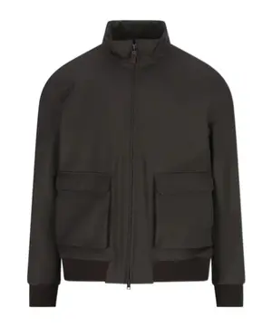 Herno Storm 3-layer Bomber Jacket - Black