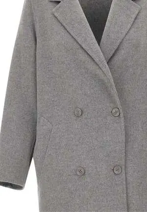 KAOS Oversized Double-breasted Coat