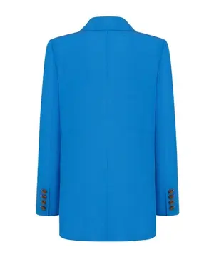 BLAZÉ MILANO Double-breasted Pocket Blazer - Blue