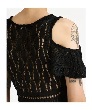 J.W.ANDERSON Jw Anderson Open Knit Cutout Knitted Dress