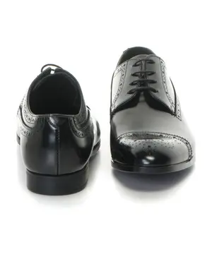 Emporio Armani Classic Lace-up Oxford Shoes