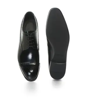 Emporio Armani Classic Lace-up Oxford Shoes