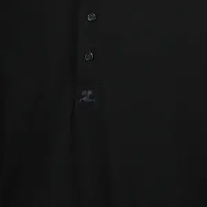 COURREGES Courrèges Long Sleeve Collared Polo Shirt