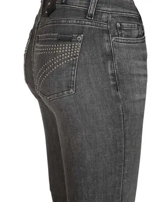 7 For All Mankind Dojo Rocker Flared Jeans