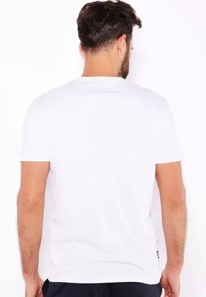 EA7 Logo Crew-neck T-shirt