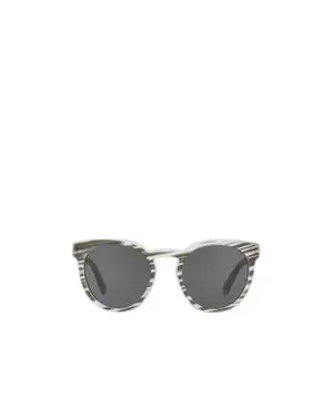 Dolce & Gabbana Logo Round Sunglasses - Gray